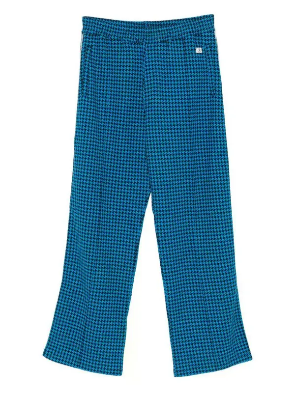 WALES BONNER Houndstooth Track Trousers