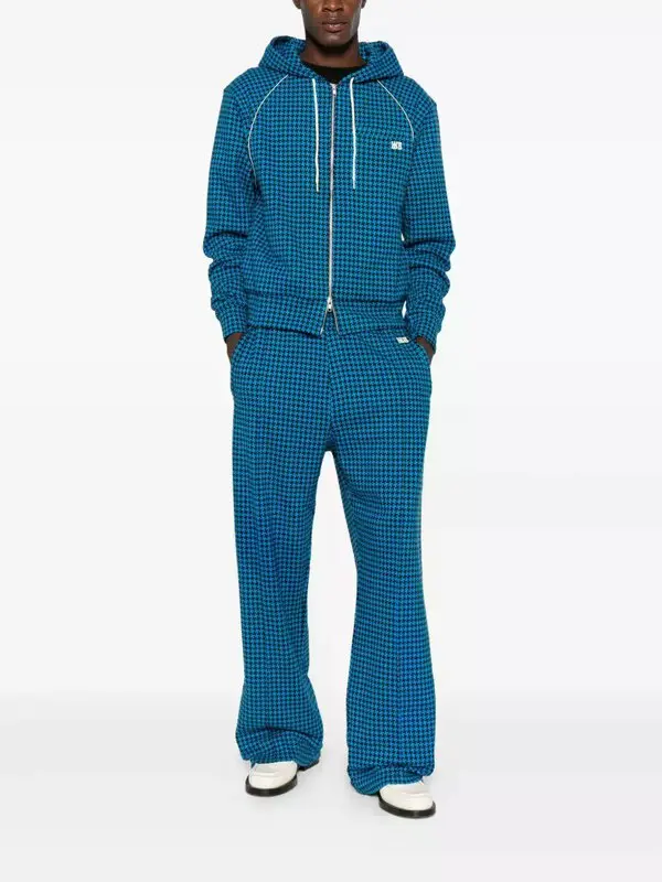 WALES BONNER Houndstooth Track Trousers