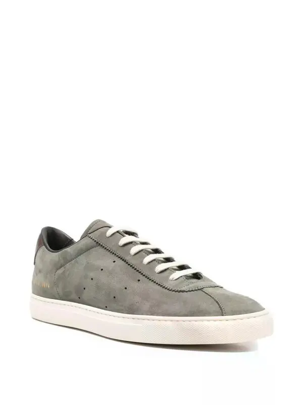 COMMON PROJECTS Perforated Suede Sneakers - Grey