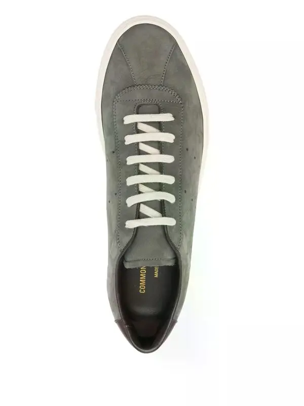 COMMON PROJECTS Perforated Suede Sneakers - Grey