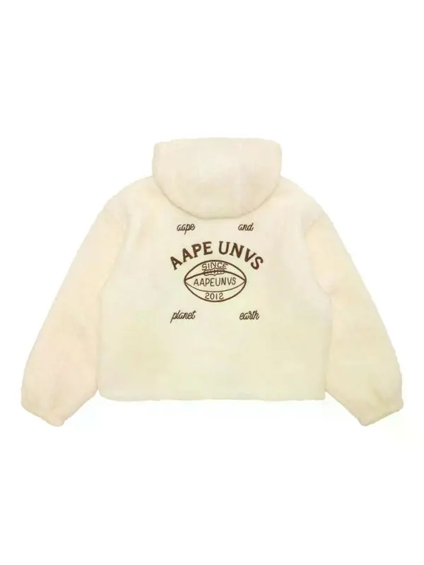 A BATHING APE Embroidered Hooded Jacket