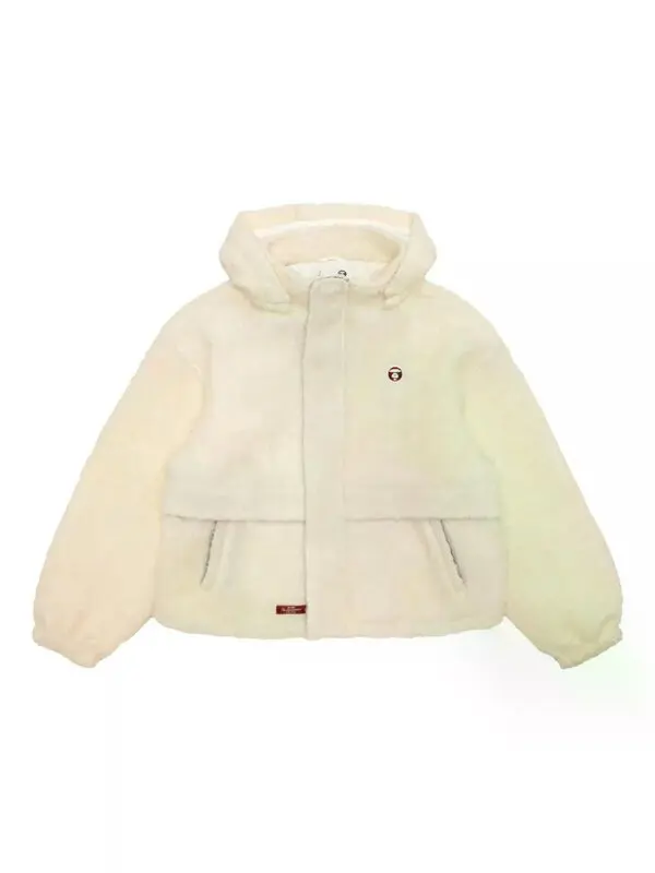 A BATHING APE Embroidered Hooded Jacket