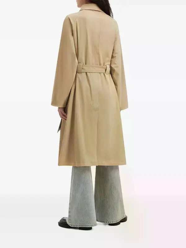 B+AB Double-breasted Belted Trench Coat