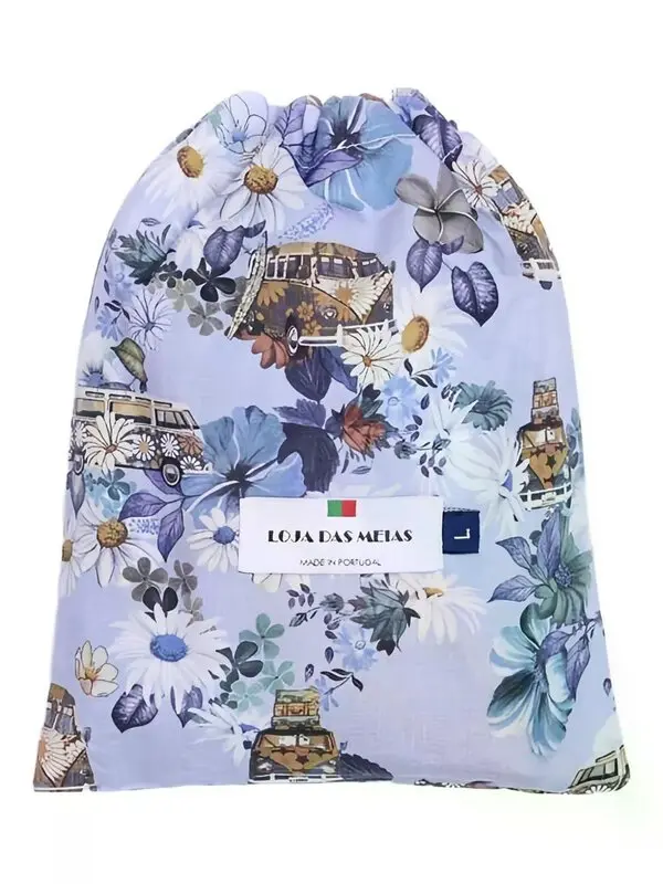 LOJA DAS MEIAS Floral-print Boxers