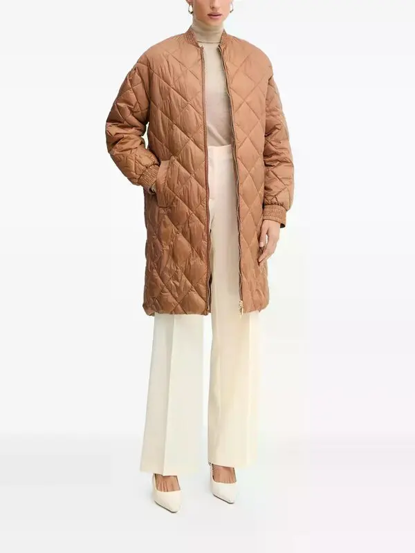 TWINSET Quilted Belted Jacket