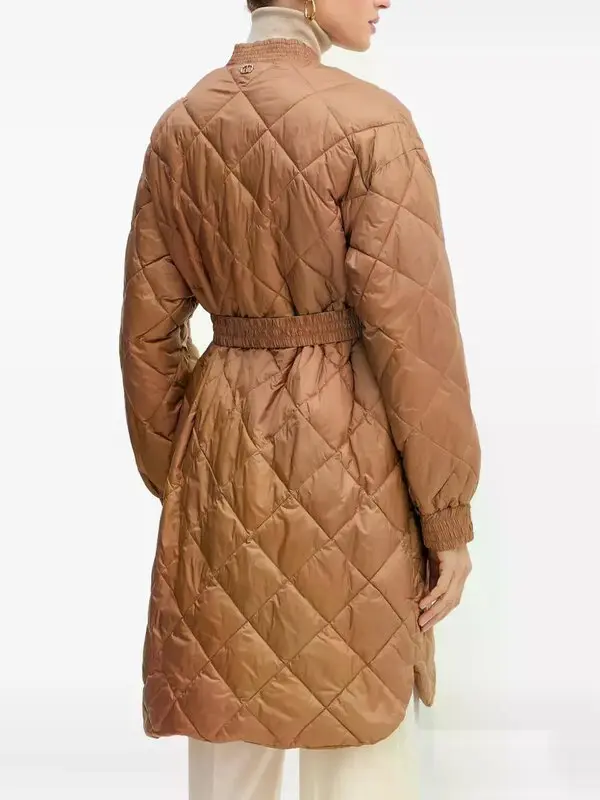 TWINSET Quilted Belted Jacket