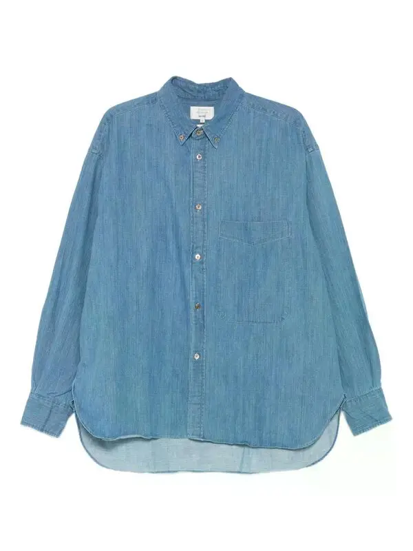 Studio Nicholson X Beams Plus Oxford Shirt - Blue