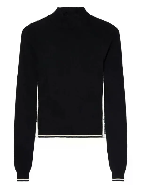 Off-White Logo-band Turtleneck Sweater