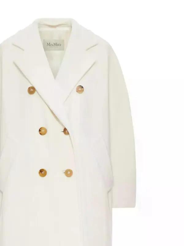 Max Mara Madame 101801 Double-breasted Wool Coat