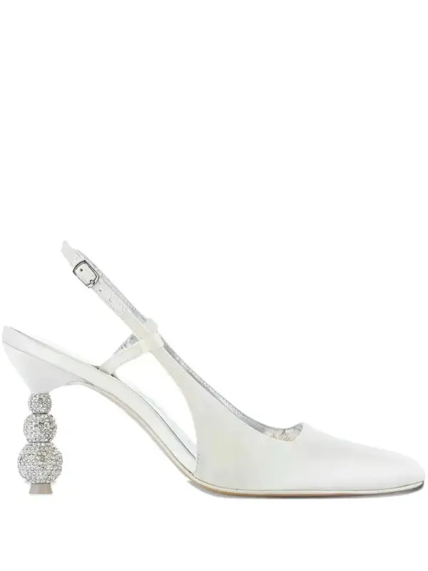 SOPHIA WEBSTER 85mm Natalia Crystal Pumps