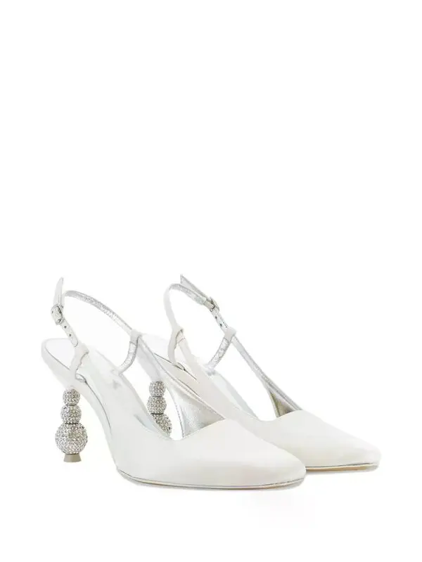 SOPHIA WEBSTER 85mm Natalia Crystal Pumps