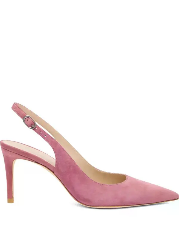 STUART WEITZMAN 75 Mm Power Pointed Sling-back Pumps