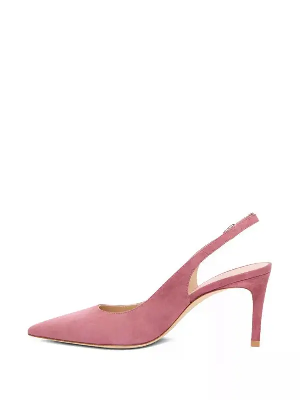 STUART WEITZMAN 75 Mm Power Pointed Sling-back Pumps