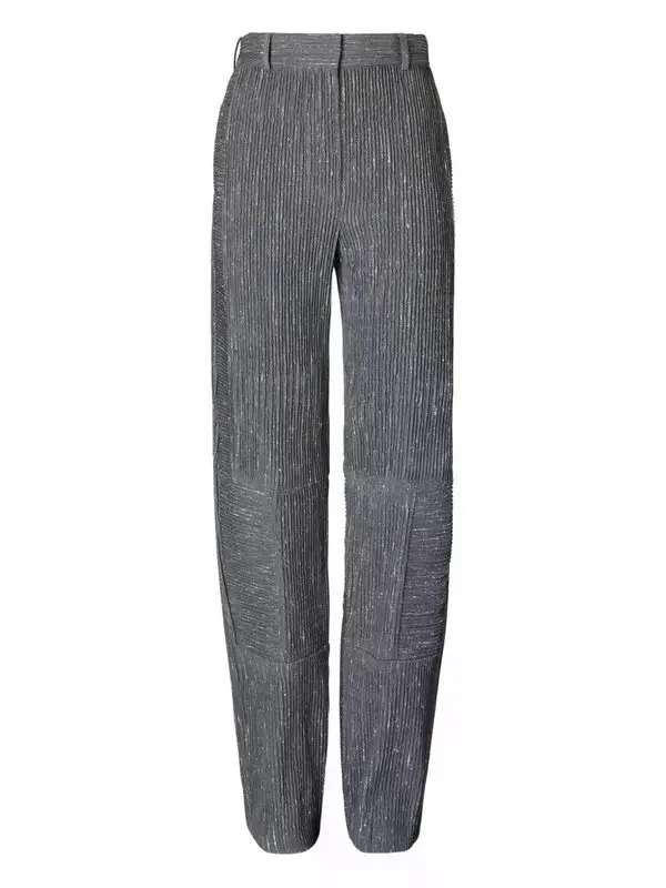 Tory Burch Paneled Wool-blend Trousers