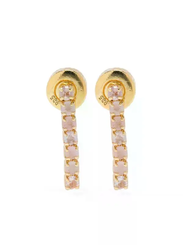 RYENN'S EYES Tennis Earrings - Gold