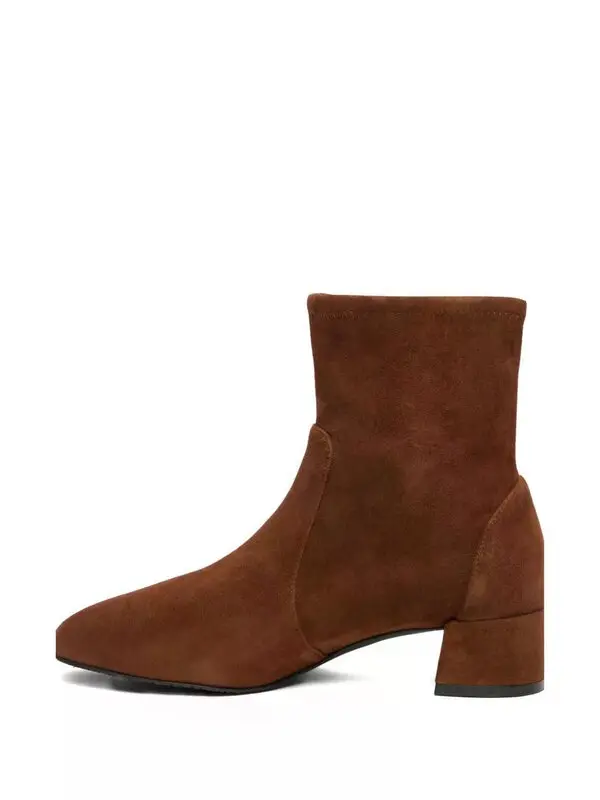 STUART WEITZMAN 50mm Maeve Ankle Boots - Brown
