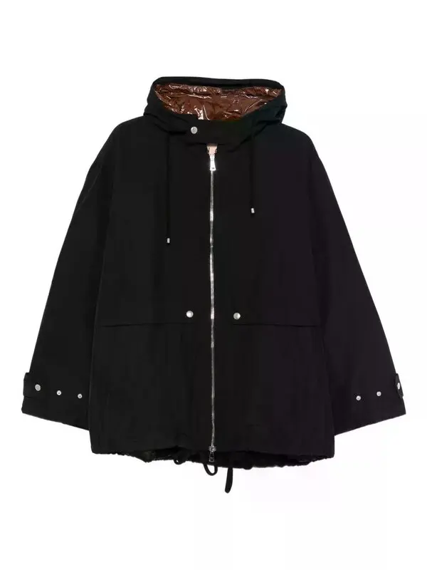Plan C Hooded Zip-up Coat