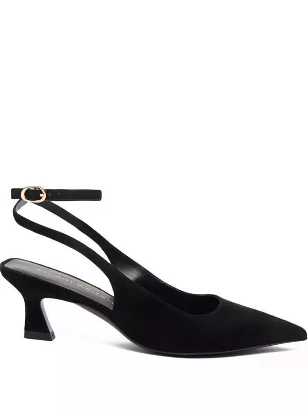STUART WEITZMAN 50mm Vinnie Heeled Pumps - Black