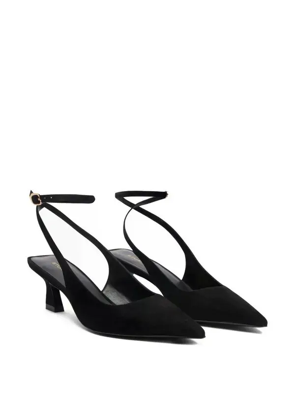 STUART WEITZMAN 50mm Vinnie Heeled Pumps - Black