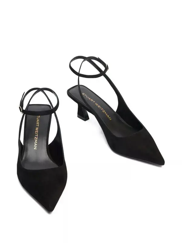 STUART WEITZMAN 50mm Vinnie Heeled Pumps - Black