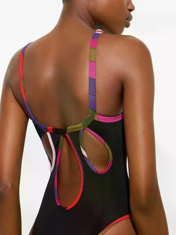 Emilio Pucci Contrasting-trim Swimsuit
