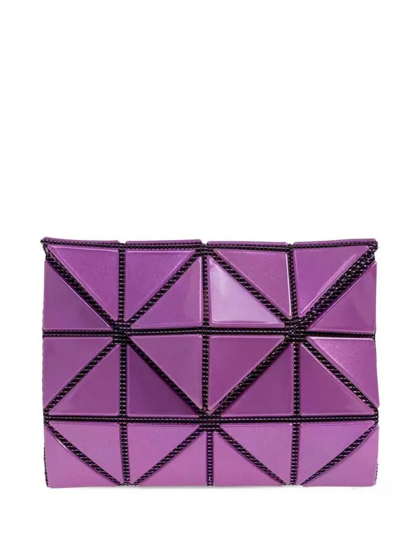 Issey Miyake Geometric Wallet - Purple
