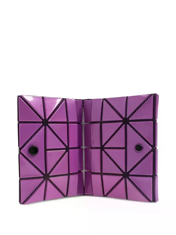 Issey Miyake Geometric Wallet - Purple