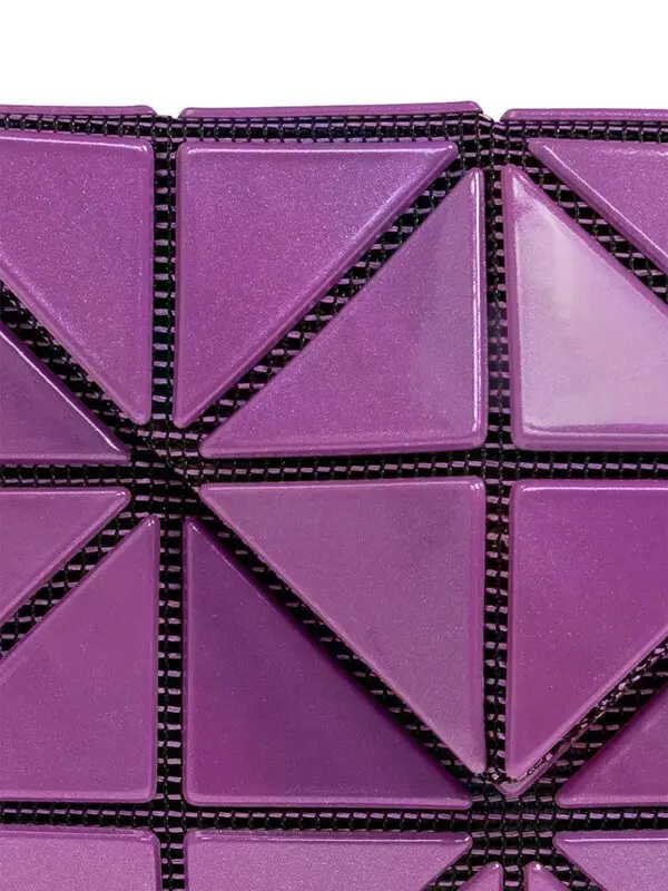 Issey Miyake Geometric Wallet - Purple
