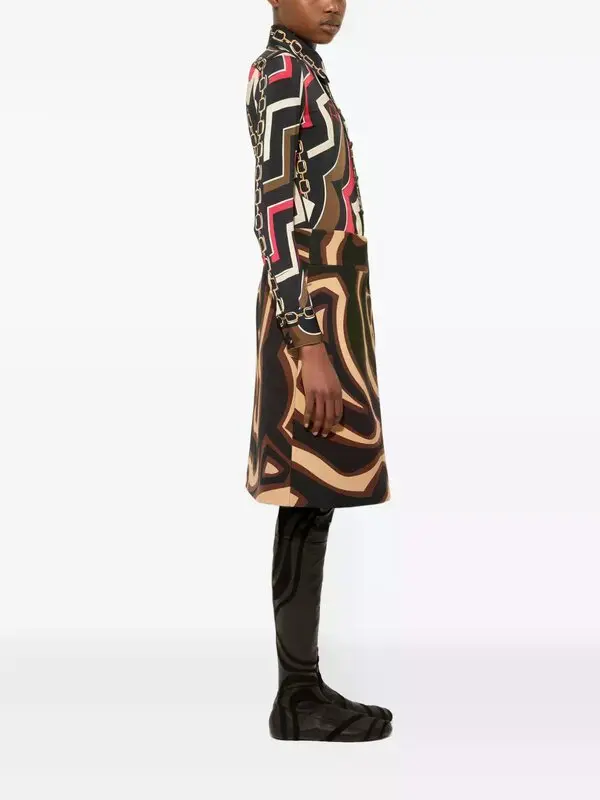 Emilio Pucci Istrice-print Shirt - Black