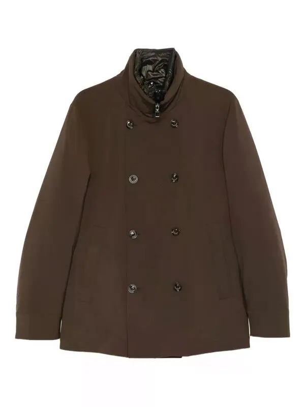 MONTECORE High-neck Double-breasted Coat