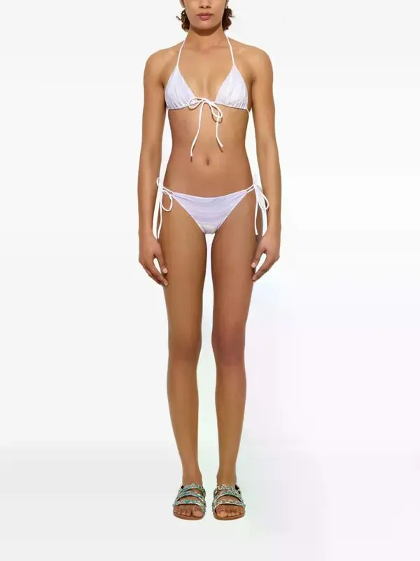 Emilio Pucci Marmo-print Bikini Bottoms