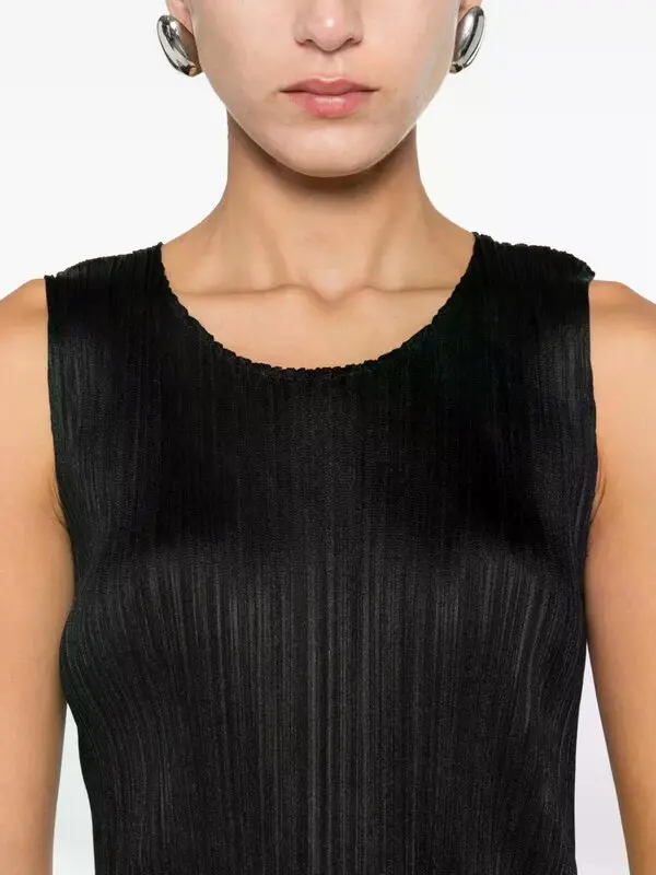 Issey Miyake Ribbed Top
