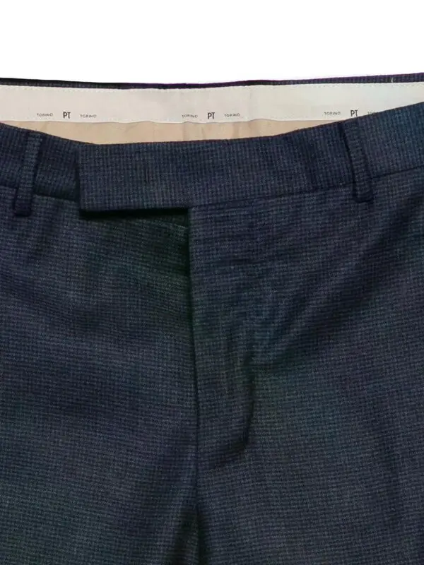 PT TORINO Checked Trousers