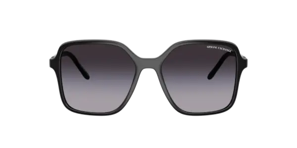 Armani Exchange Butterfly Sunglasses - Shiny Black