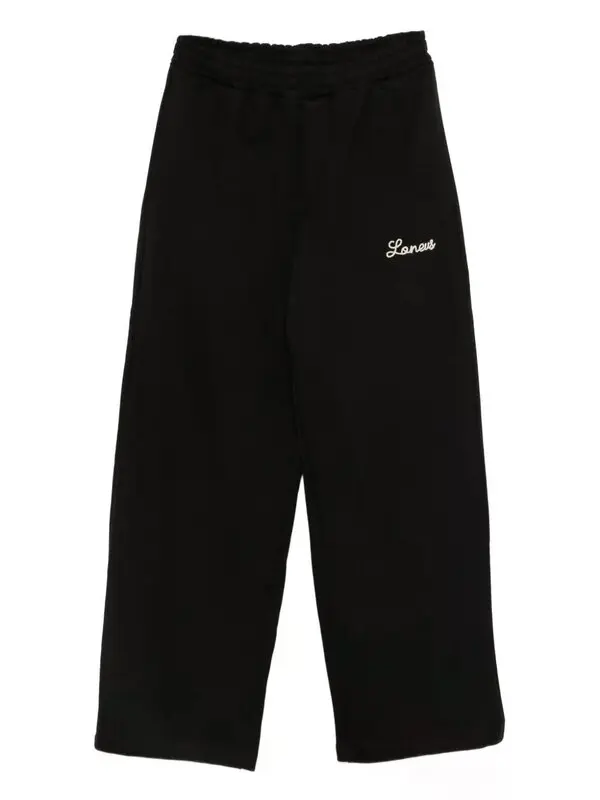 LANEUS Logo-embroidered Pants