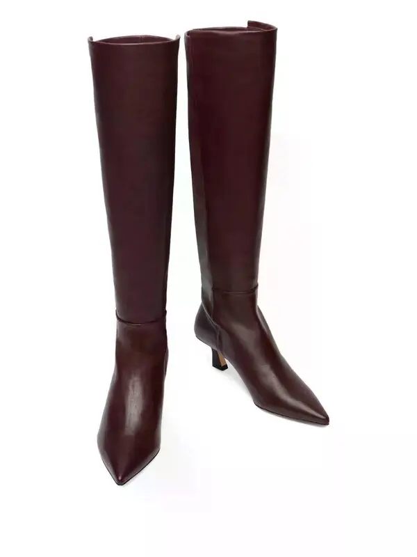 STUART WEITZMAN 5050 Vinnie 50mm Boots - Red