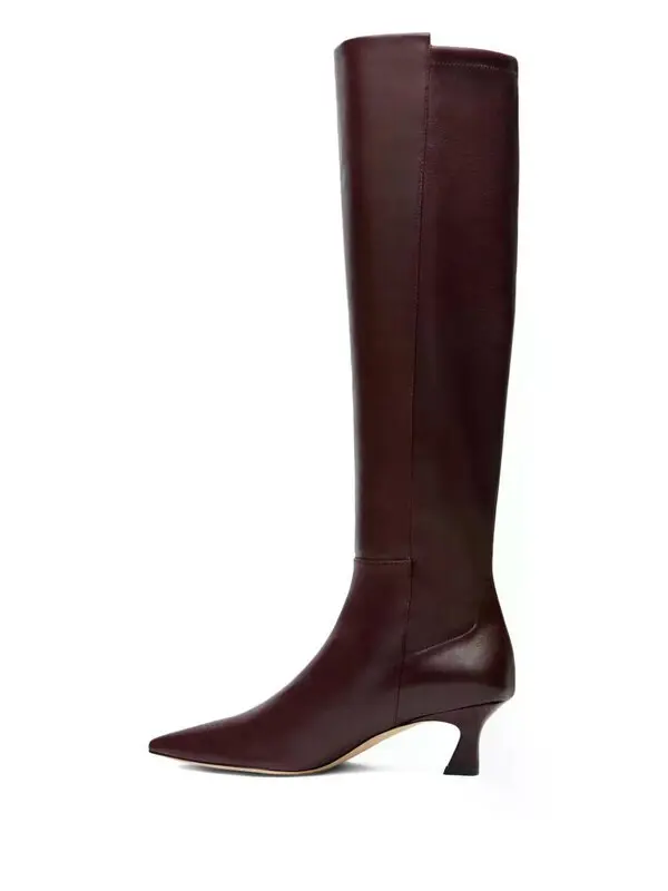 STUART WEITZMAN 5050 Vinnie 50mm Boots - Red