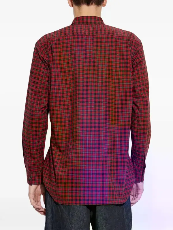 Comme Des Garçons Checked-pattern Pocket Shirt