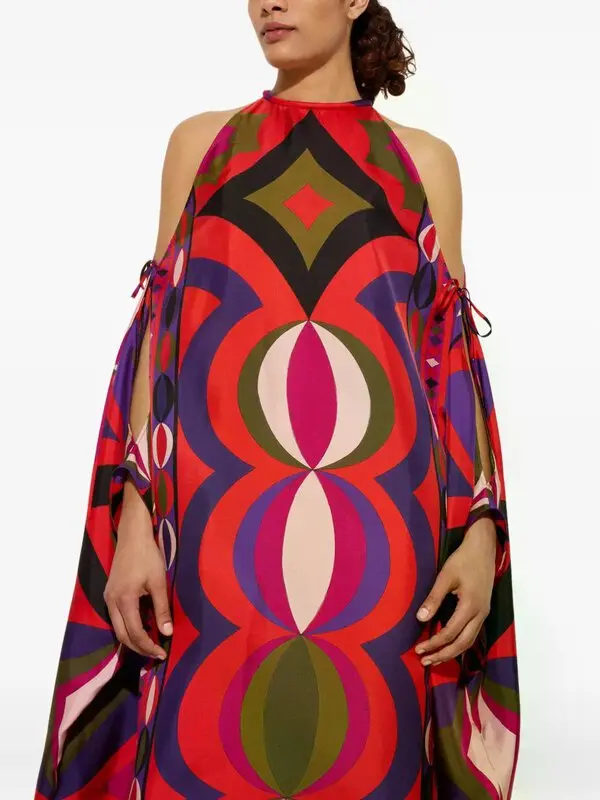Emilio Pucci Collane-print Maxi Dress