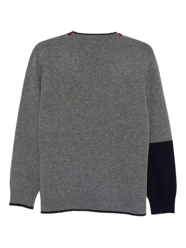 Plan C Colour-block Sweater