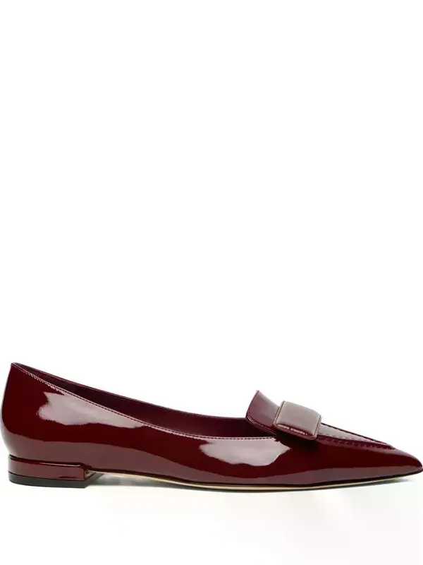 STUART WEITZMAN Sovinnie Ballet Flat - Red