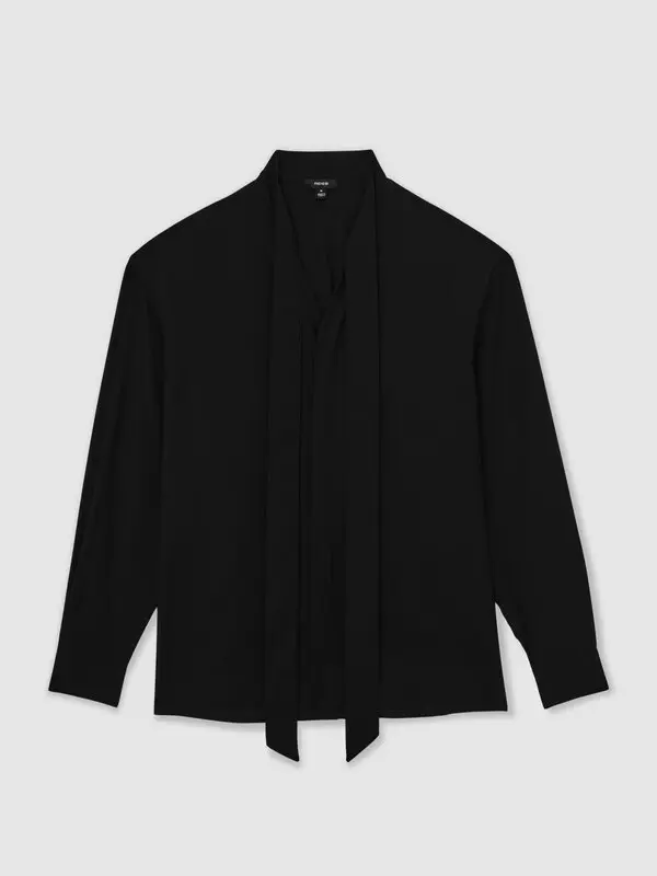 REISS Forte | Royal Ballet Tie-neck Shirt