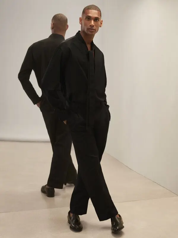 REISS Forte | Royal Ballet Tie-neck Shirt