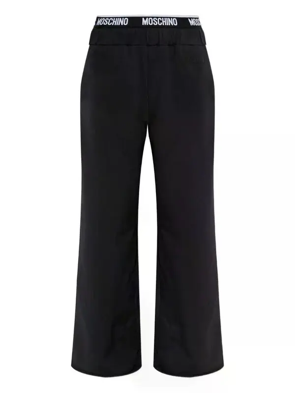 Moschino Logo-waistband Trousers