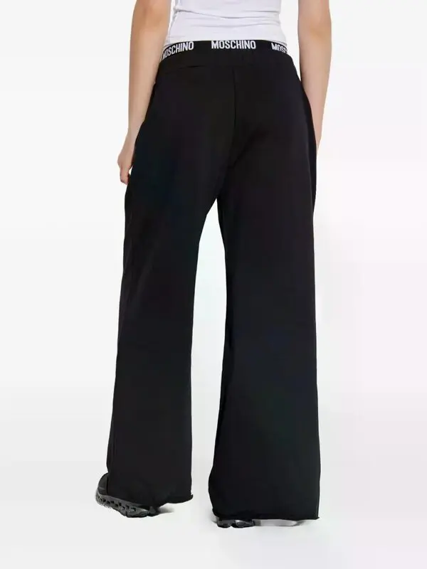 Moschino Logo-waistband Trousers