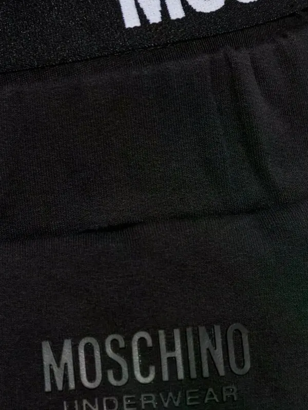 Moschino Logo-waistband Trousers