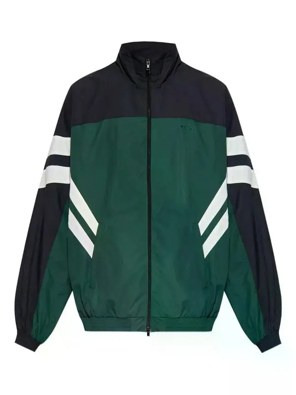 Vetements Stripe Detail Jacket - Green