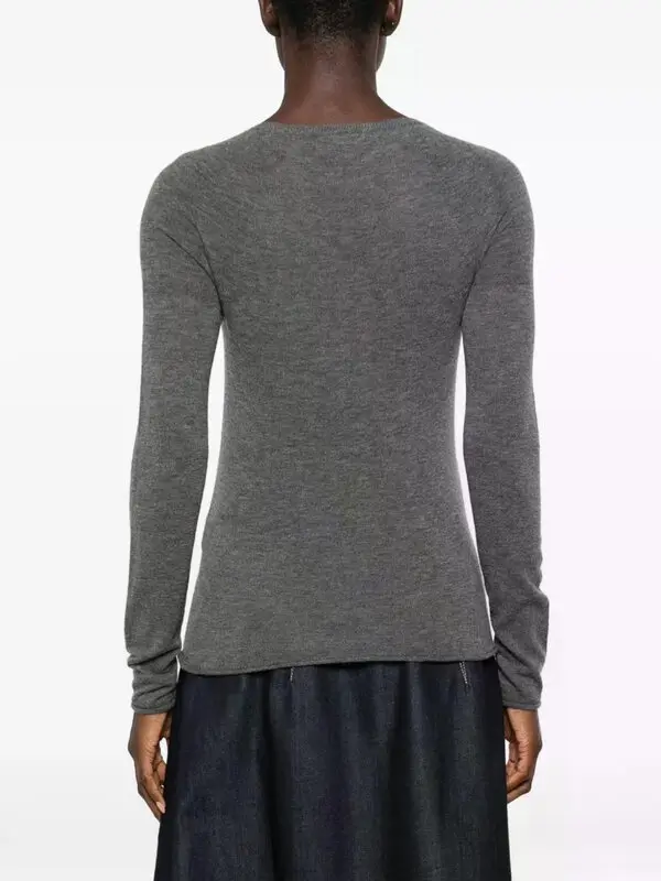ROBERTO COLLINA Scoop Neck Jumper