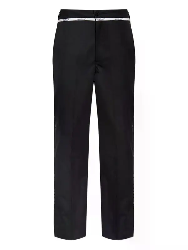 Off-White Logo-waistband Trousers