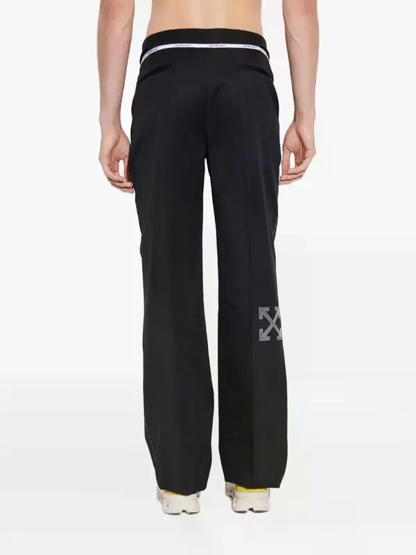 Off-White Logo-waistband Trousers
